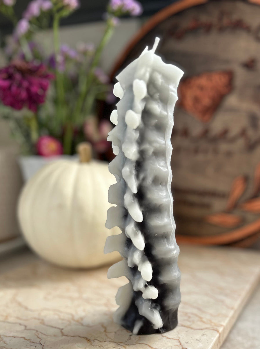 Beeswax Human Spine Candle – Pioneer Spirit