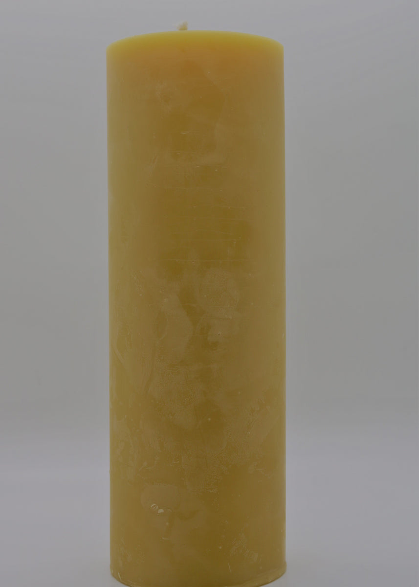 Pure Beeswax Pillars – Pioneer Spirit